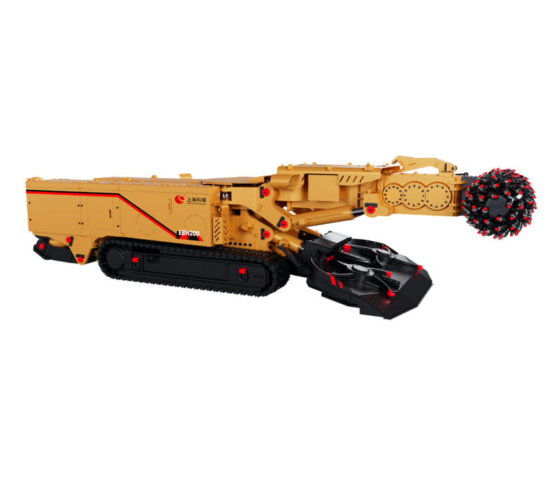 EBH200 cantilever type roadheader,adapts to minimum cross-section