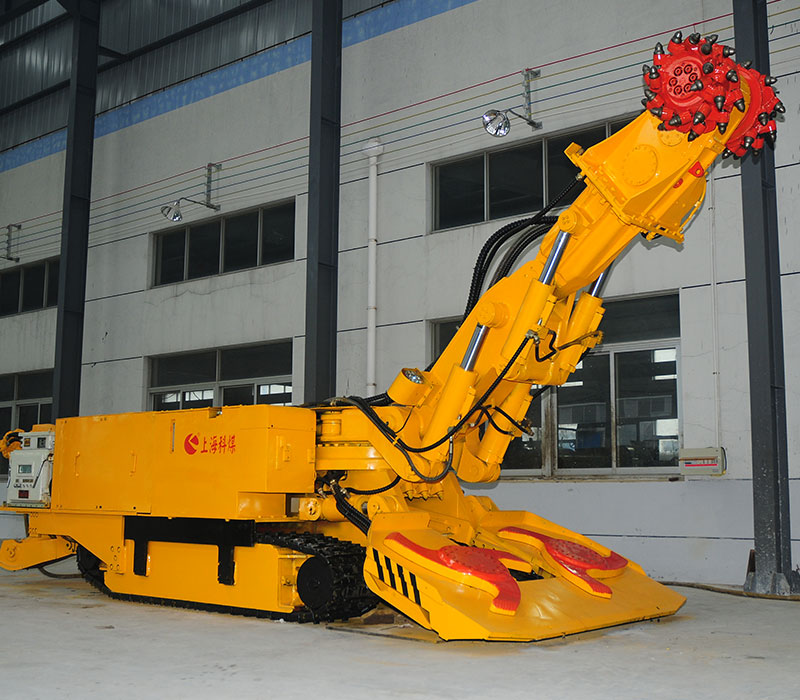 EBH200 cantilever type roadheader,adapts to minimum cross-section
