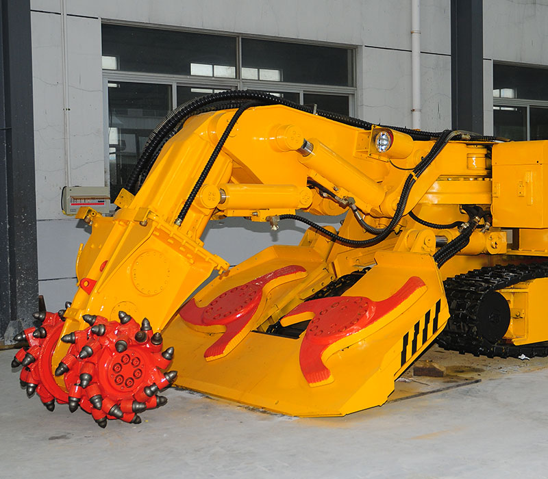 EBH200 cantilever type roadheader,adapts to minimum cross-section